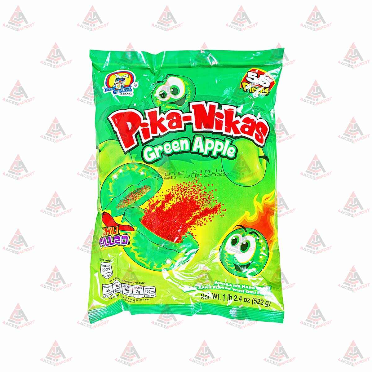 *Pika-Nikas Green Apple 55pc – 4 Aces Import