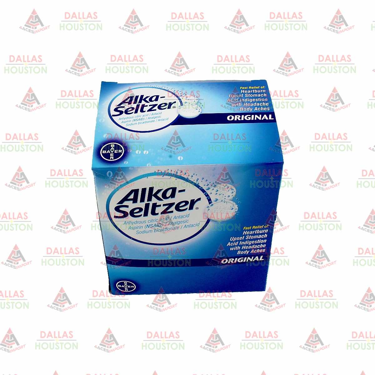 ***Alka Seltzer Orig-2ct-50pk – 4 Aces Import
