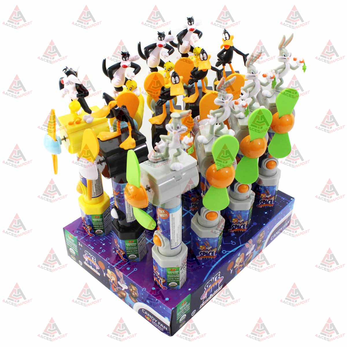 Looney Tunes Candy Fan 12pc – 4 Aces Import