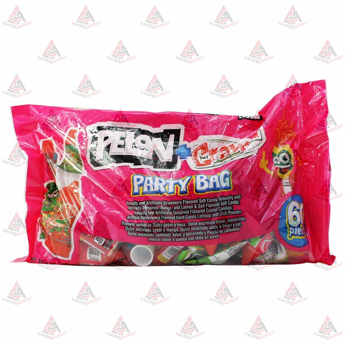Pelon+Crayon Party Bag 60pc – 4 Aces Import