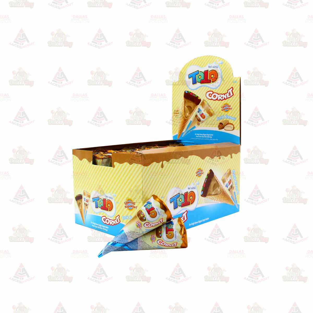 Toto Cornet Peanut 24pc – 4 Aces Import