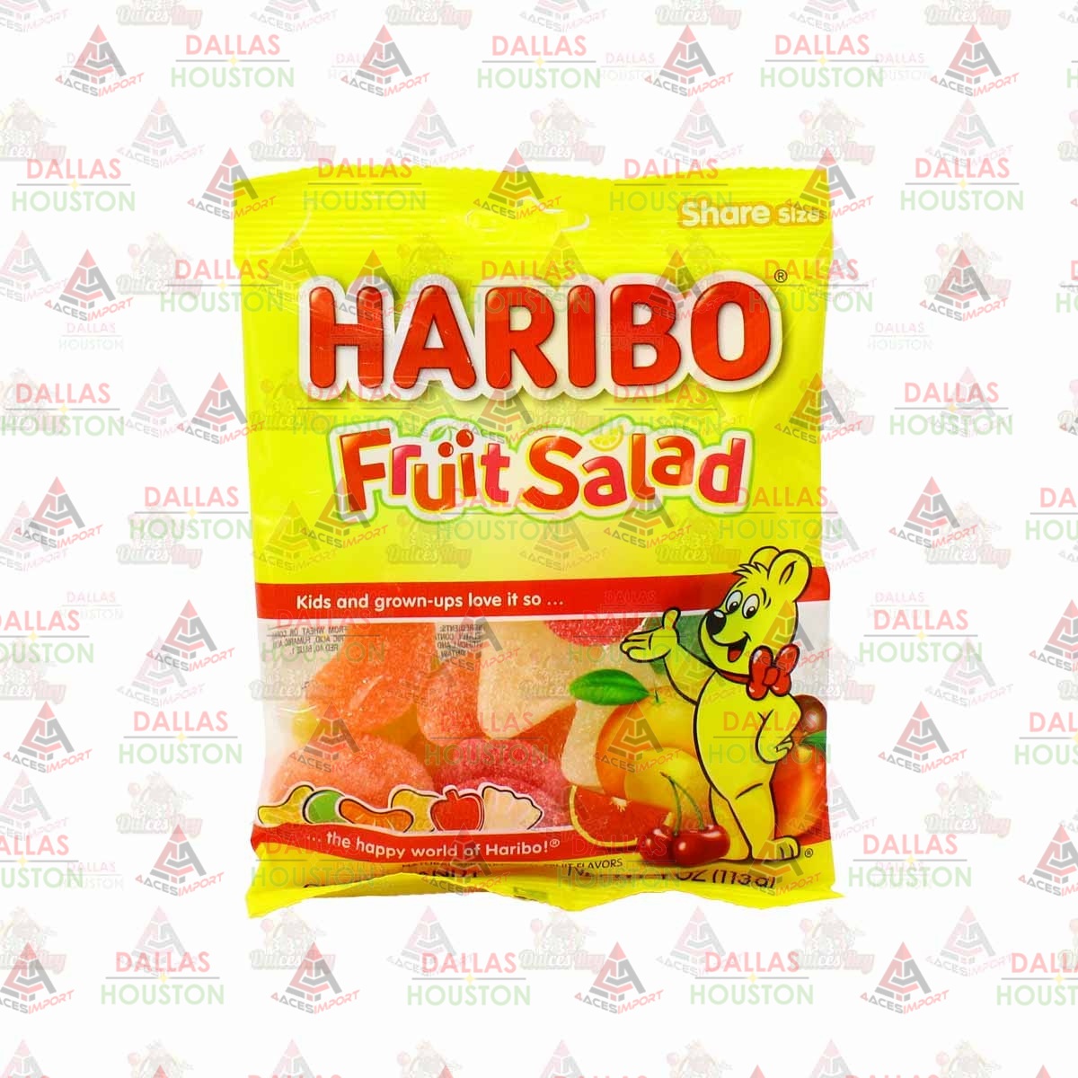 Haribo Fruit Salad 12/4oz – 4 Aces Import