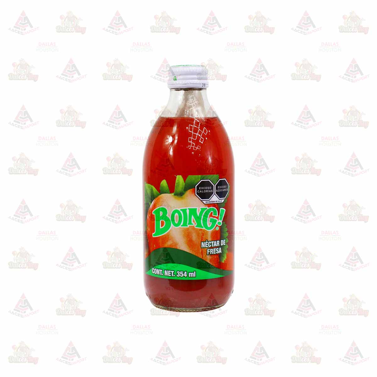 Boing Nectar Fresa 24/354ml – 4 Aces Import