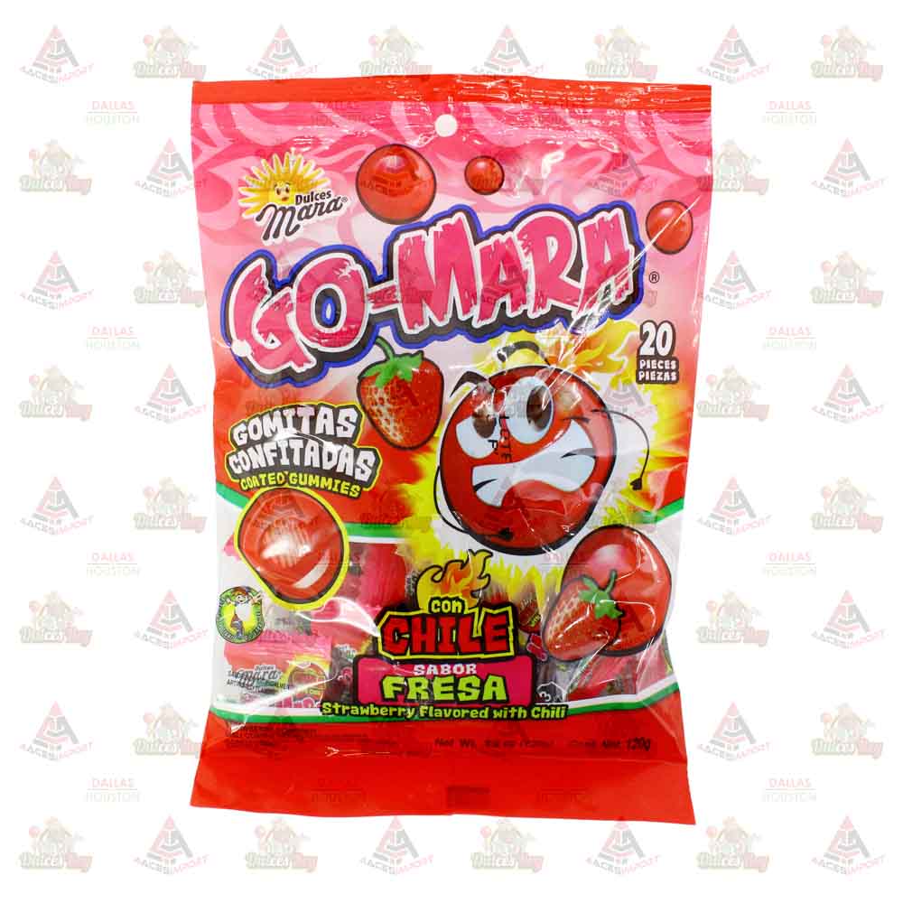 Go-Mara Fresa con Chile 20pc – 4 Aces Import