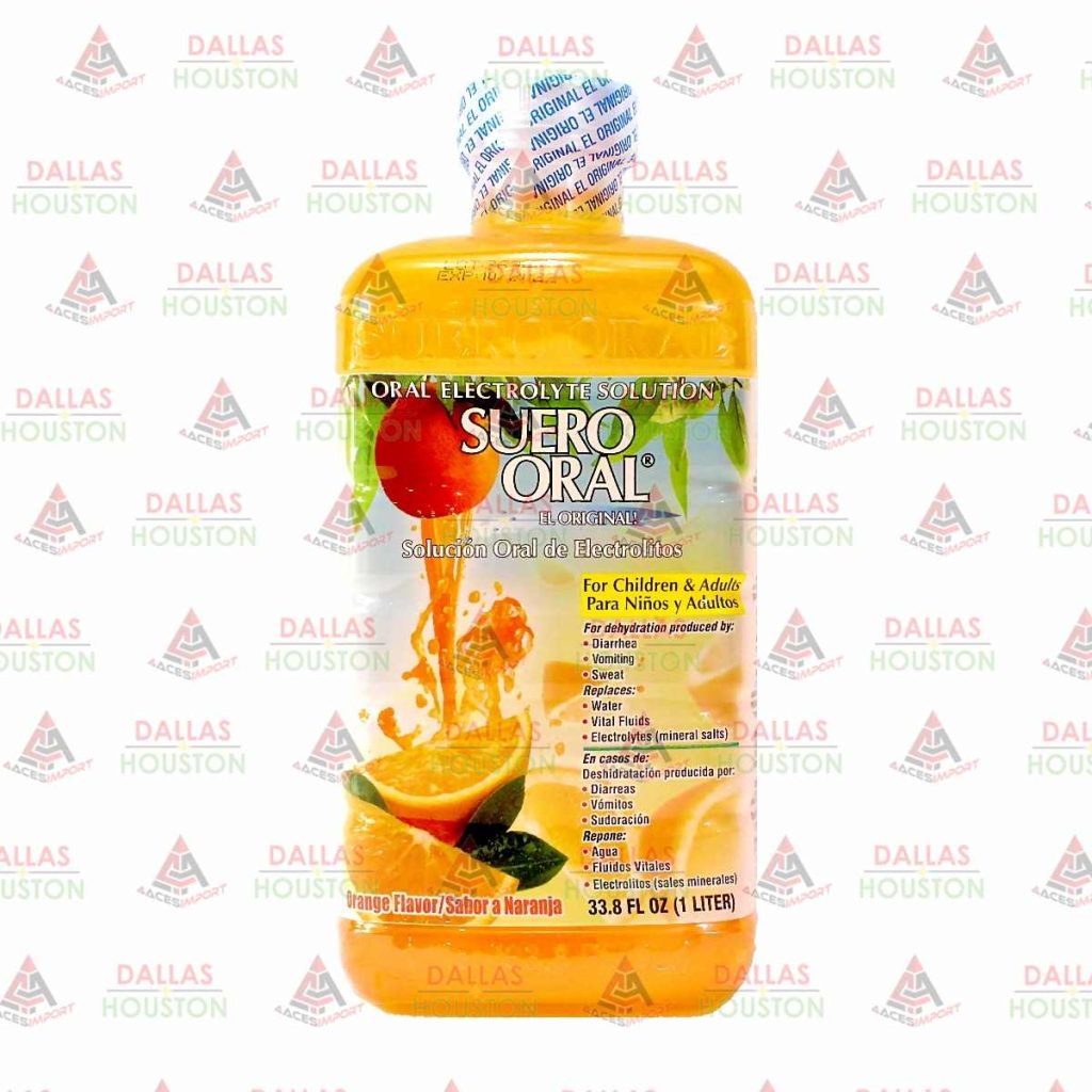 Suero Oral Orange 1 Liter – 4 Aces Import